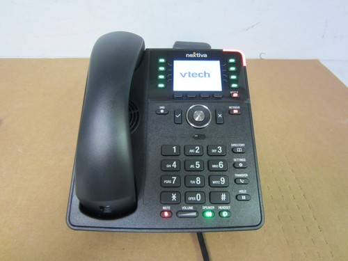 Nextiva X-835 SIP Color Deskset VoIP Phone Black Very good for sale ...