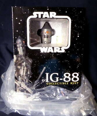 Star Wars IG-88 Bust Statue New 2005 Gentle Giant Dark Horse Comics ...