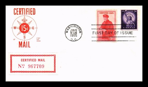 US COVER CERTIFIED MAIL FDC SCOTT FA1 COMBO HOUSE OF FARNAM CACHET | eBay