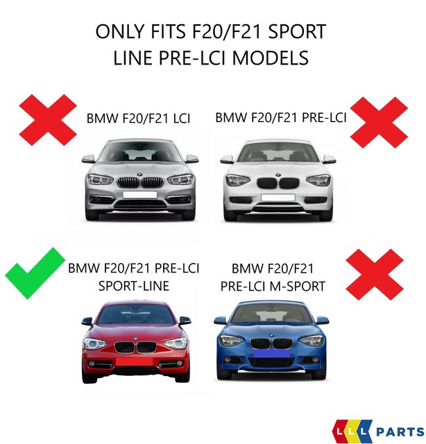Genuine BMW 1 Series F20 21 Sport Line Right Front Fog Grill ...