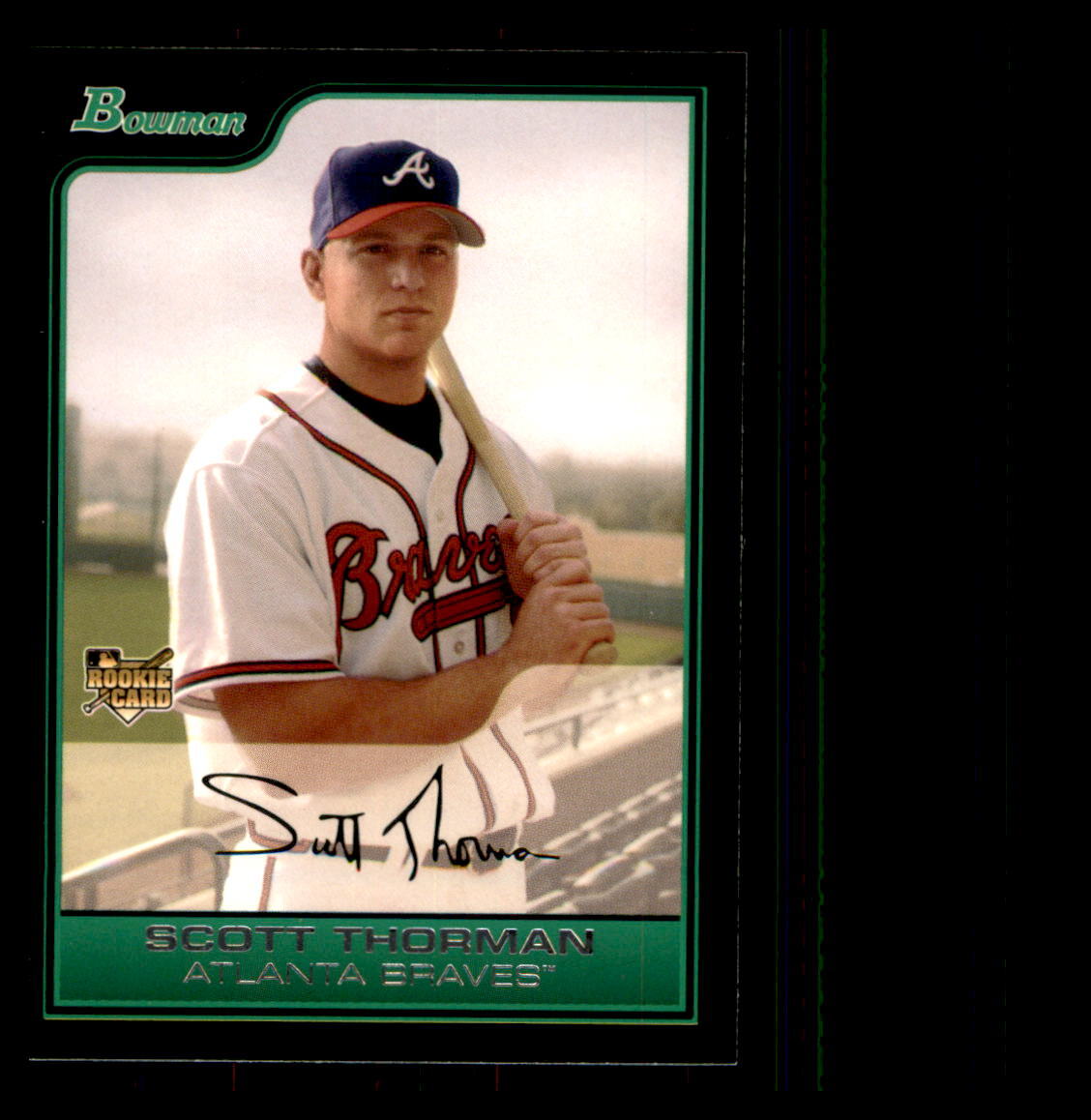 2006 Baseball Bowman Scott Thorman Atlanta Braves #BDP27 RC | eBay