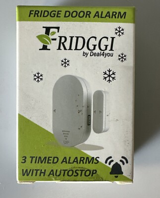 FRIDGGI - Freezer Door Alarm with Delay, Refrigerator and Fridge Chime ...