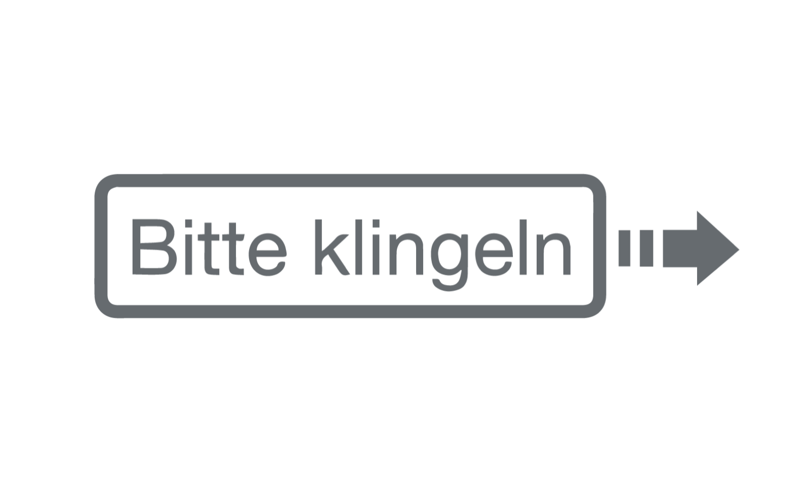Aufkleber "Bitte klingeln" aus hochwertiger Oracal Folie | eBay.de