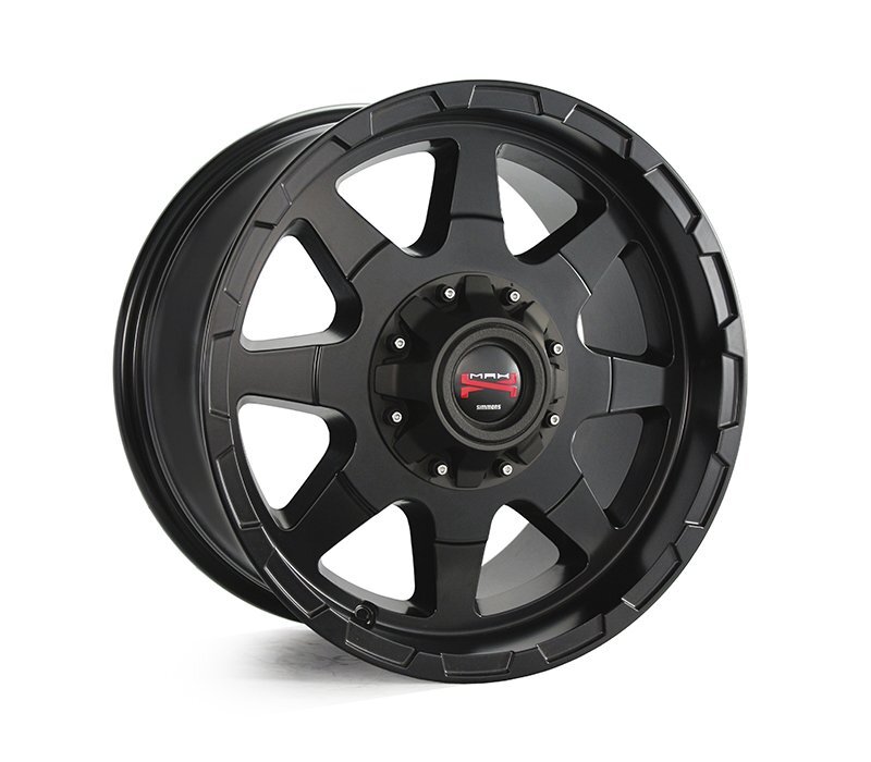 To Suit GWM TANK WHEELS PACKAGE: 17x9.0 Simmons MAX T12 MK and Falken ...