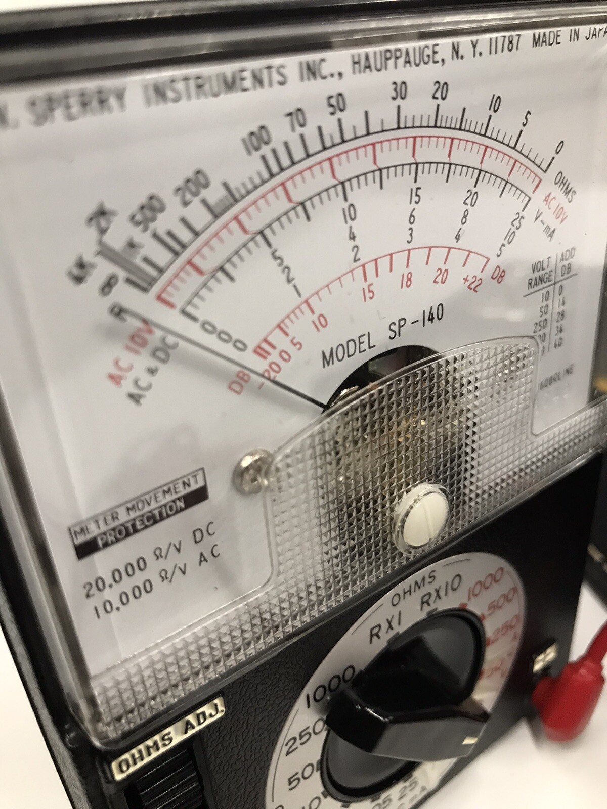 Vintage A.W. Sperry SP-140 Multi-Tester | eBay