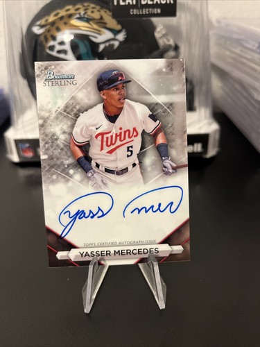 Yasser Mercedes 2023 Bowman Sterling Prospect Autographs Auto RC 🔥🔥 ...