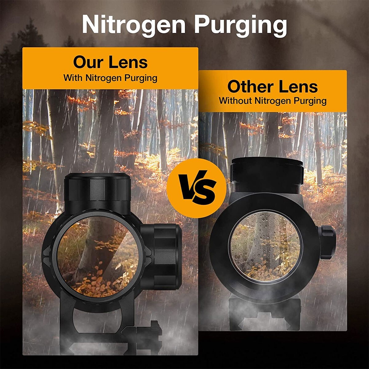 Compact 4X32 Compact Scope Rascal .22 / AR / Crossbow Airsoft Gun Scope ...