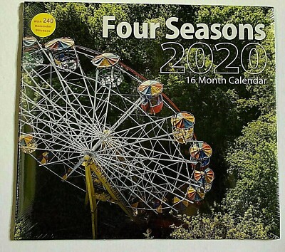 Four Seasons 2020 ~ 16 MONTH WALL CALENDAR 12" x 22" PRICE REDUCTION | eBay
