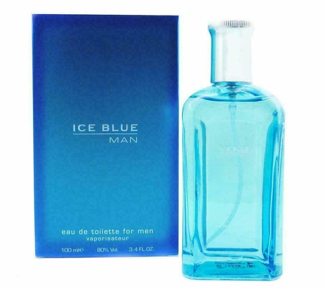 Mens Perfume Ice Blue 100ml Aftershave Eau De Toilette Fragrance for ...