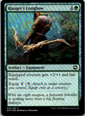 Ranger's Longbow Foil Adventures In The Forgotten Realms NM | eBay
