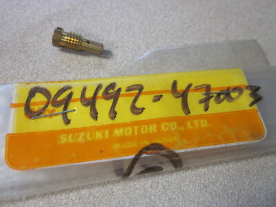 NOS Suzuki Pilot Jet 1979-1980 DT20 DT25 All Generators SE4000S 09492 ...