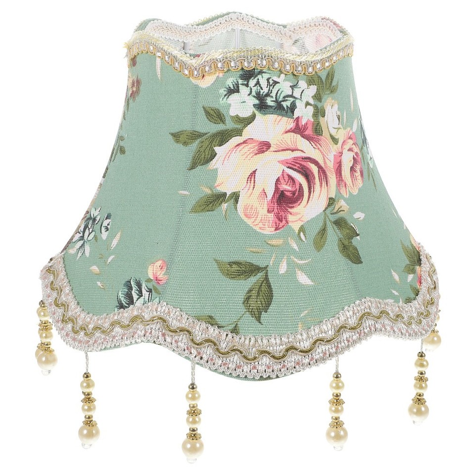 Small Lampshade 25cm E27 Base Retro Table Lamp Lampshade Indoor Light ...