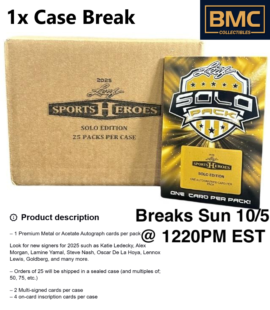 Johnny Bench 2025 Leaf Metal Sports Heroes 1x Solo Case Break #2 | eBay