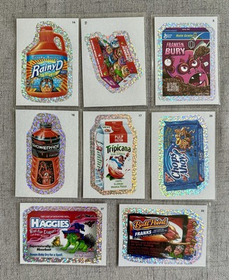 2011 TOPPS WACKY PACKAGES SILVER FOIL PARALLEL 8 CARD LOT | eBay