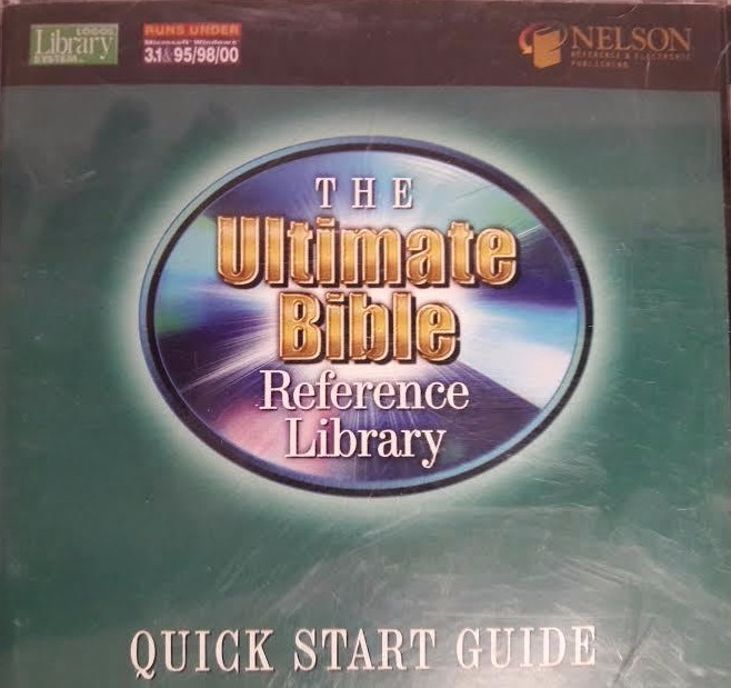 The Ultimate Bible Reference Library: CD-ROM for Win 3.1/95/98/2000 1 ...