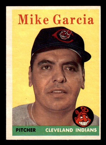 1958 Topps Baseball #196 Mike Garcia EX/MT *e2 | eBay