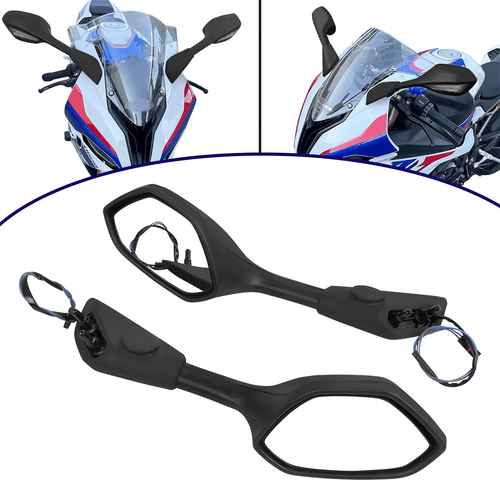 Rear-View Mirrors LED Turn Signals Fit For BMW S1000RR 2018-2022 ...