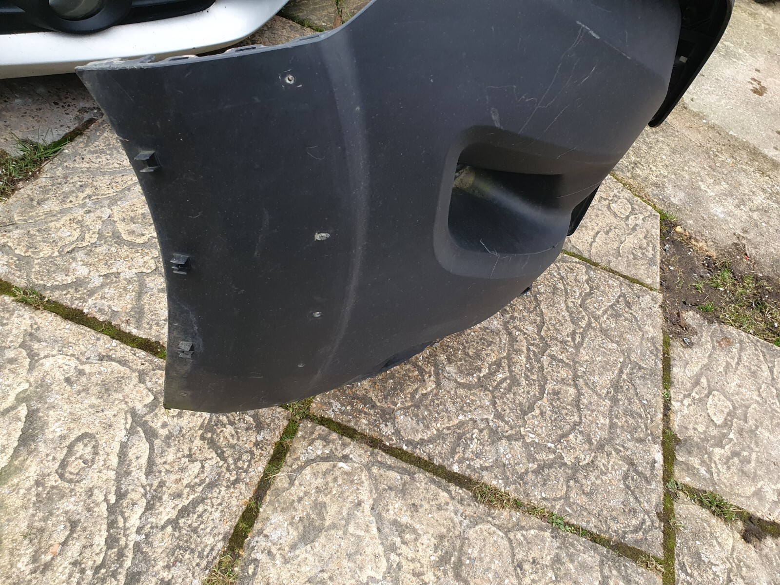 Front Bumper Citroen Relay Peugeot Boxer Fiat Ducato 2014-23 BLACK ...