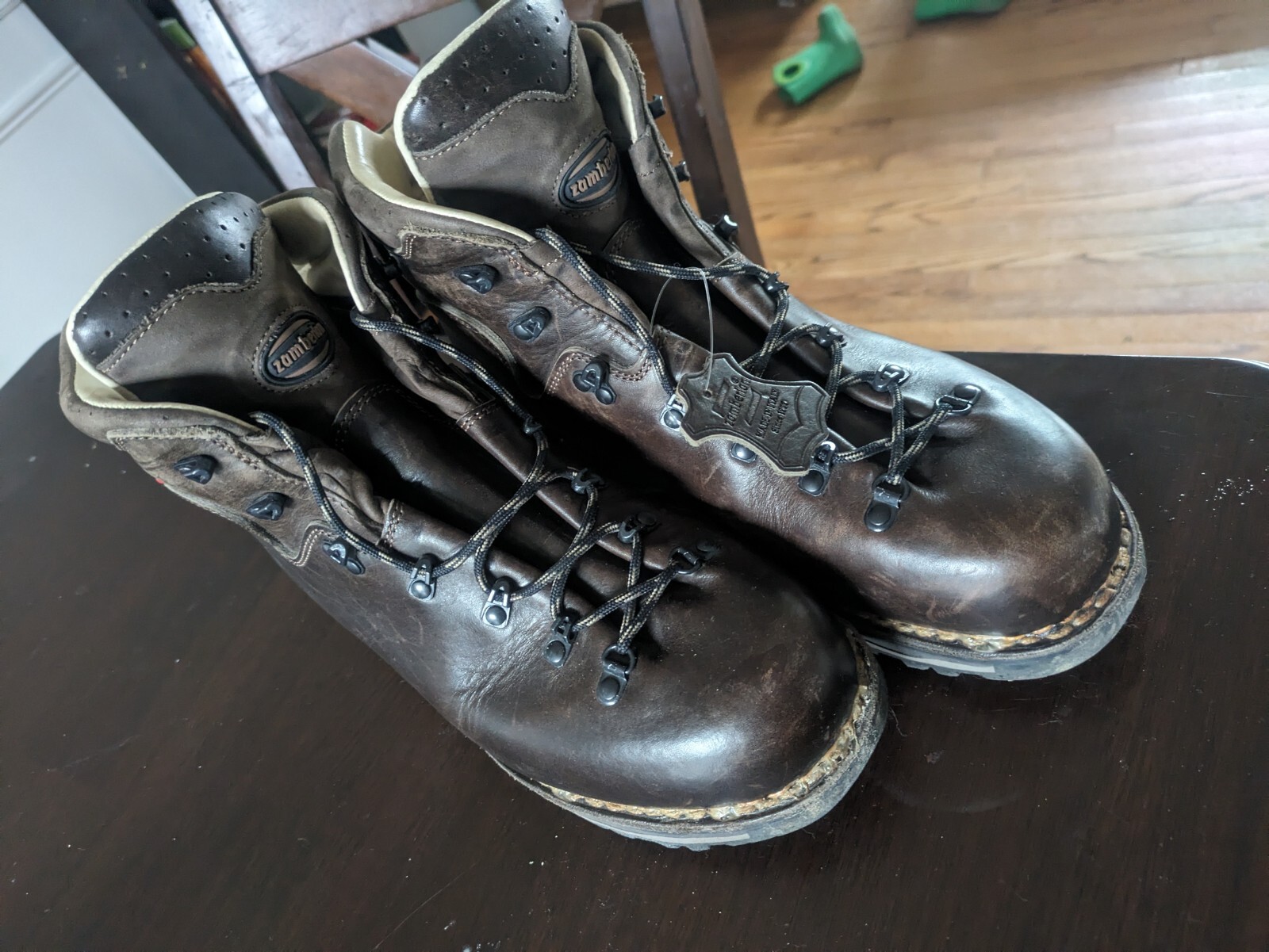 Zamberlan Latemar NW 1023 Waxed Dark Brown Hydrobloc Mens 9.5 Euro 44 ...