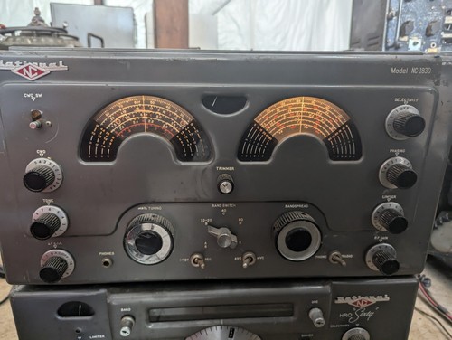 National NC-183D Receiver Ham Radio Shortwave POWERS UP AS IS | eBay