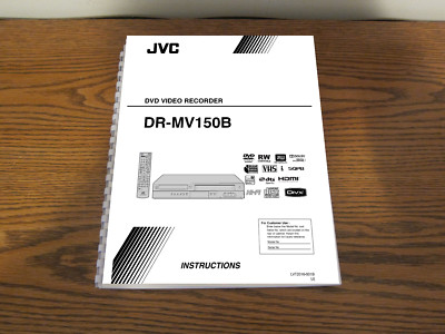 JVC DR-MV150B operating instructions user manual | eBay