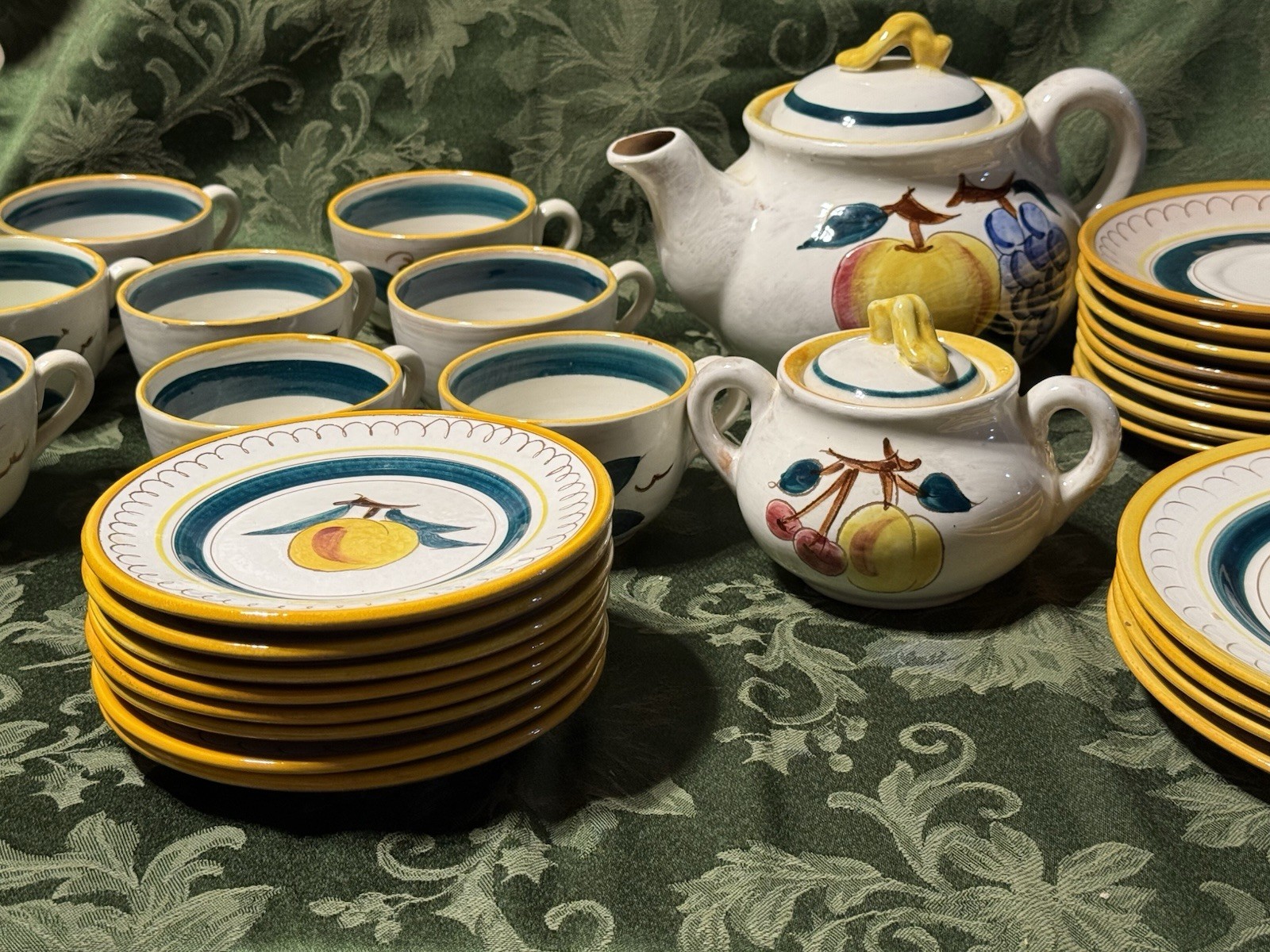 Stangl Pottery fruit Pattern Dinnerware Set | eBay