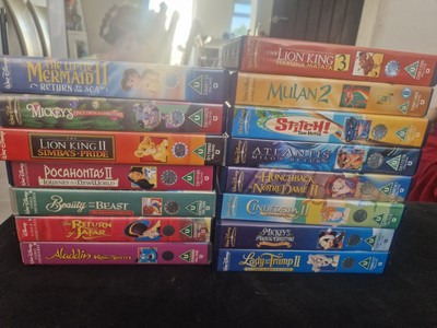 Disney Sequel VHS Bundle | eBay UK