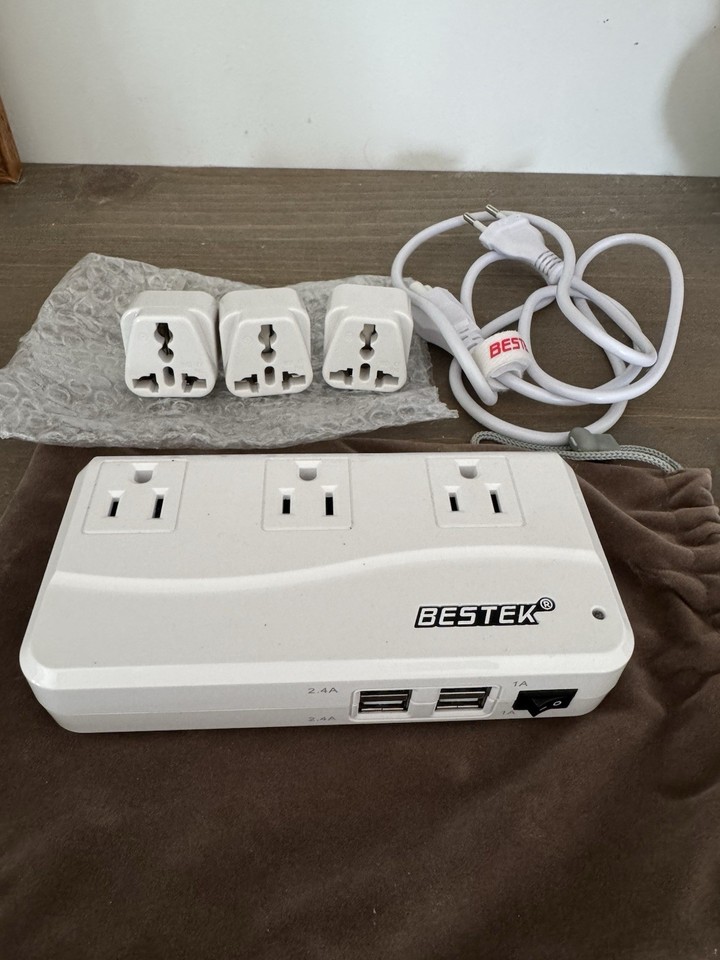 Bestek Universal 200w Travel Power Adapter & Power Converter Model ...