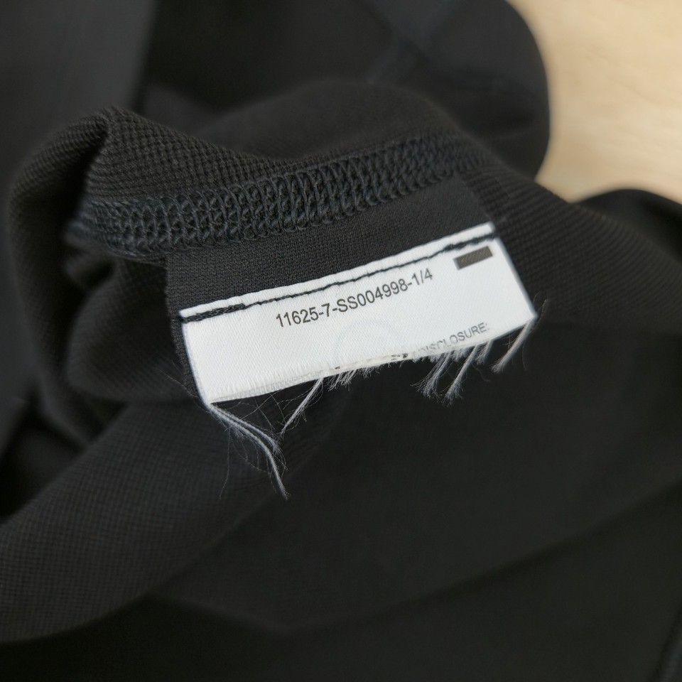 Men's M Arcteryx Phase AR Base Layer Shirt 1/4 Zip Long Sleeve Black ...