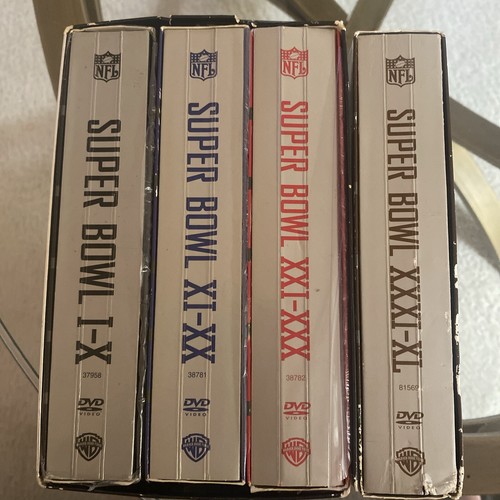 Super Bowl 1-XL On DVD | eBay