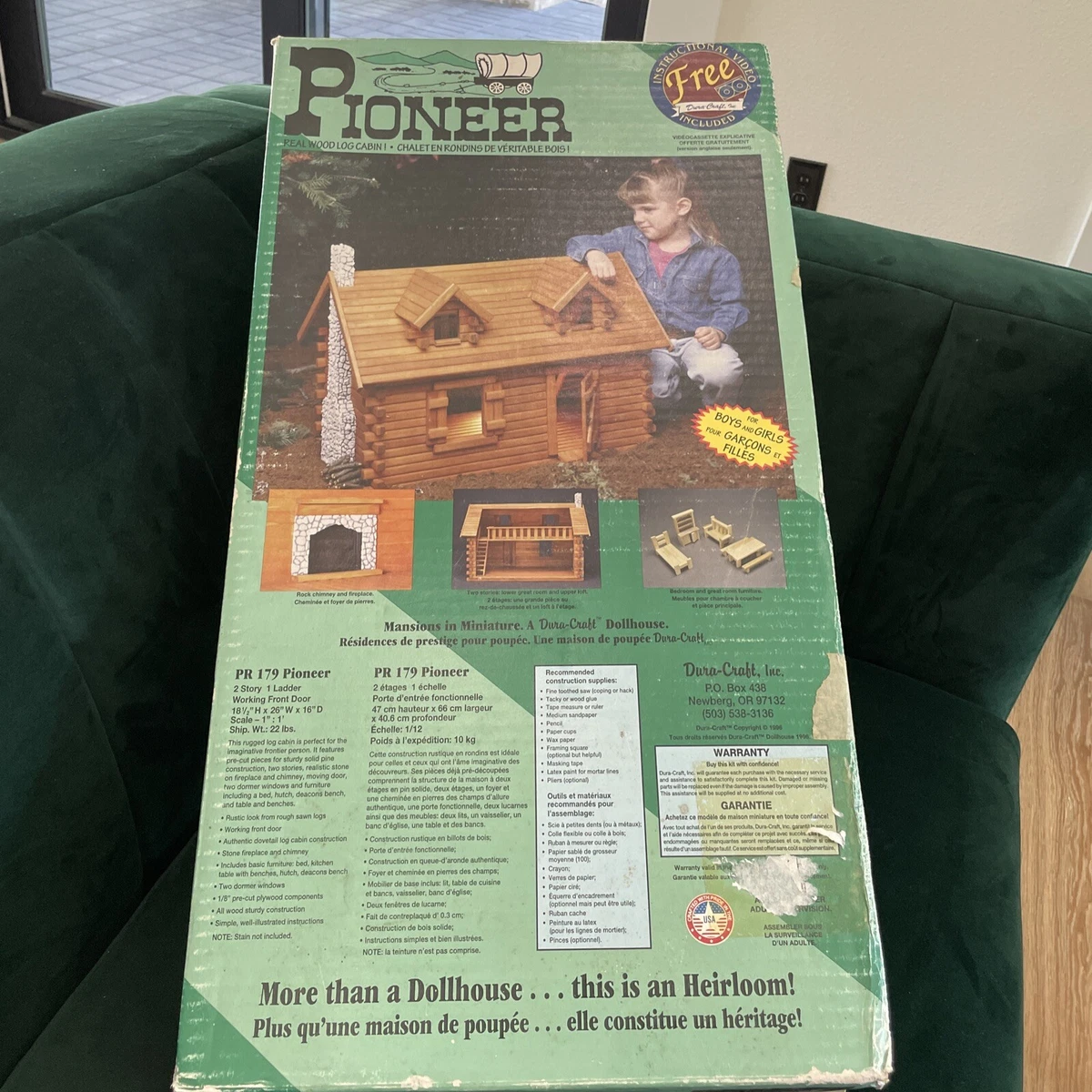 Log Cabin Dollhouse Kits