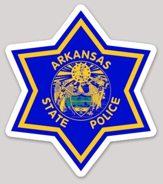 Arkansas State Police Logo Plate, Arkansas State Police License