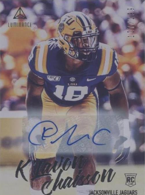 2020 Panini Luminance - Rookies K'Lavon Chaisson #141 Autographs /299 ...