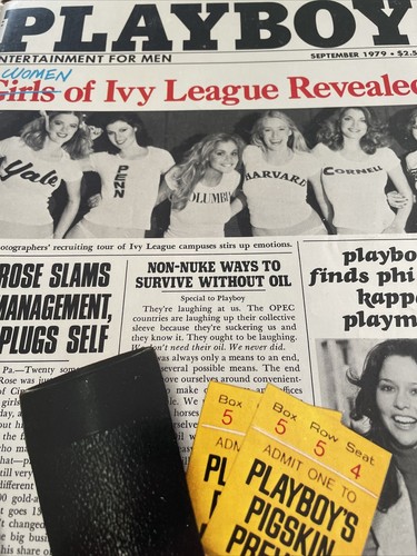 Play Boy Magazine September 1979 Vicki McCarty & Girls of the Ivy ...