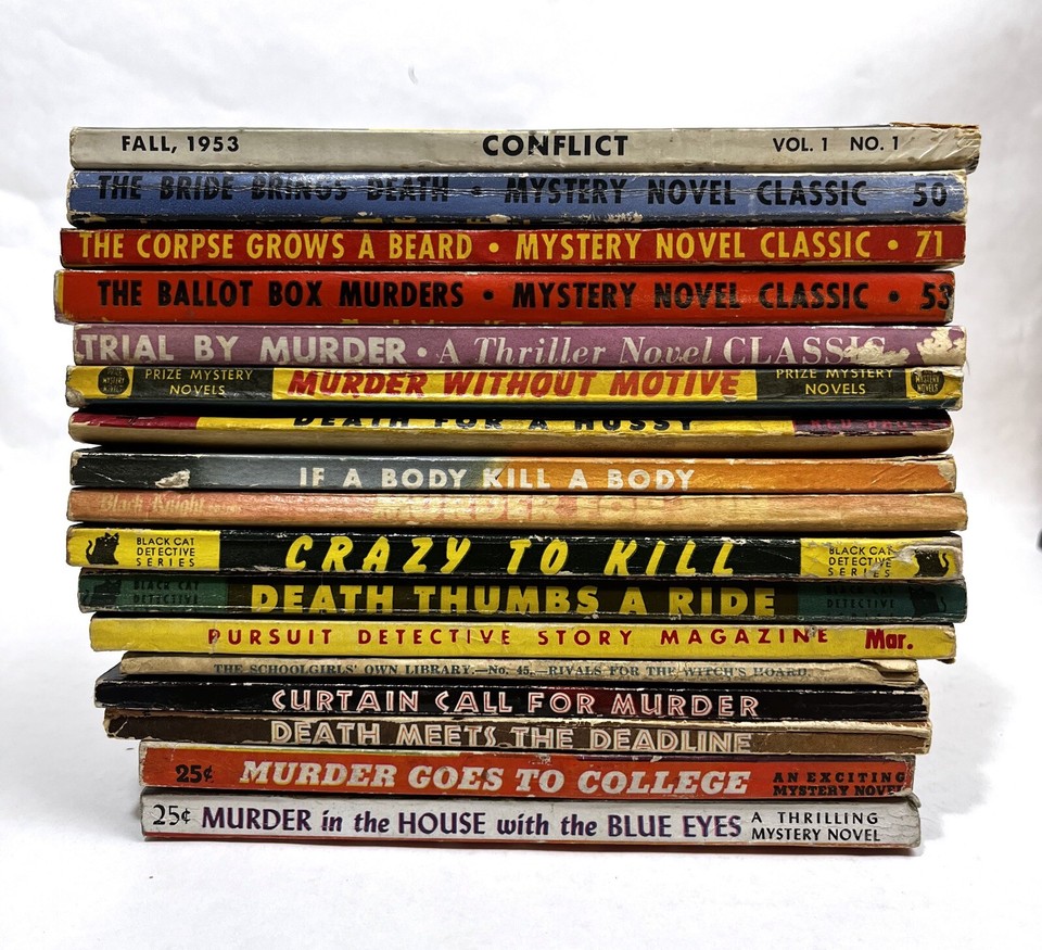 DEATH FOR A HUSSY Allison Holt RED DAGGER Suspense Mystery DIGEST | eBay