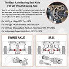 Rear Axle Bearing Seal Kit forVw IRS Swing Axl For Volkswagen Type 1 ...