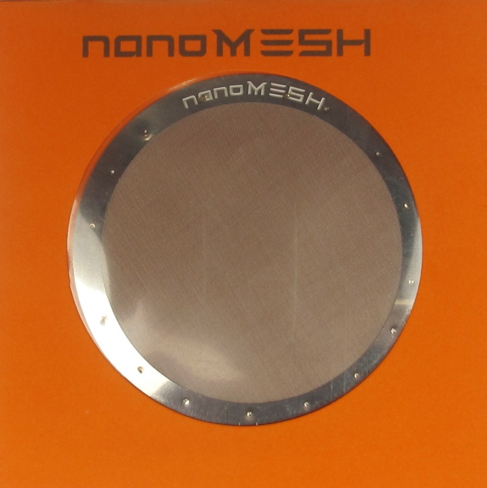nanoMESH Stainless Steel Filter for Aeropress and GO, Reusable metal ...