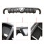 Rear Bumper Lip Diffuser For 2012-2014 Chrysler 300 SRT W/Real Light ...