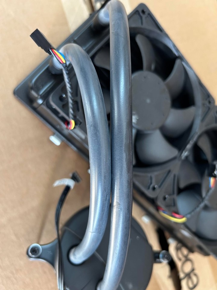 OEM Dell Alienware Aurora R15 Dual Cooling Heatsink & Fan Assembly ...