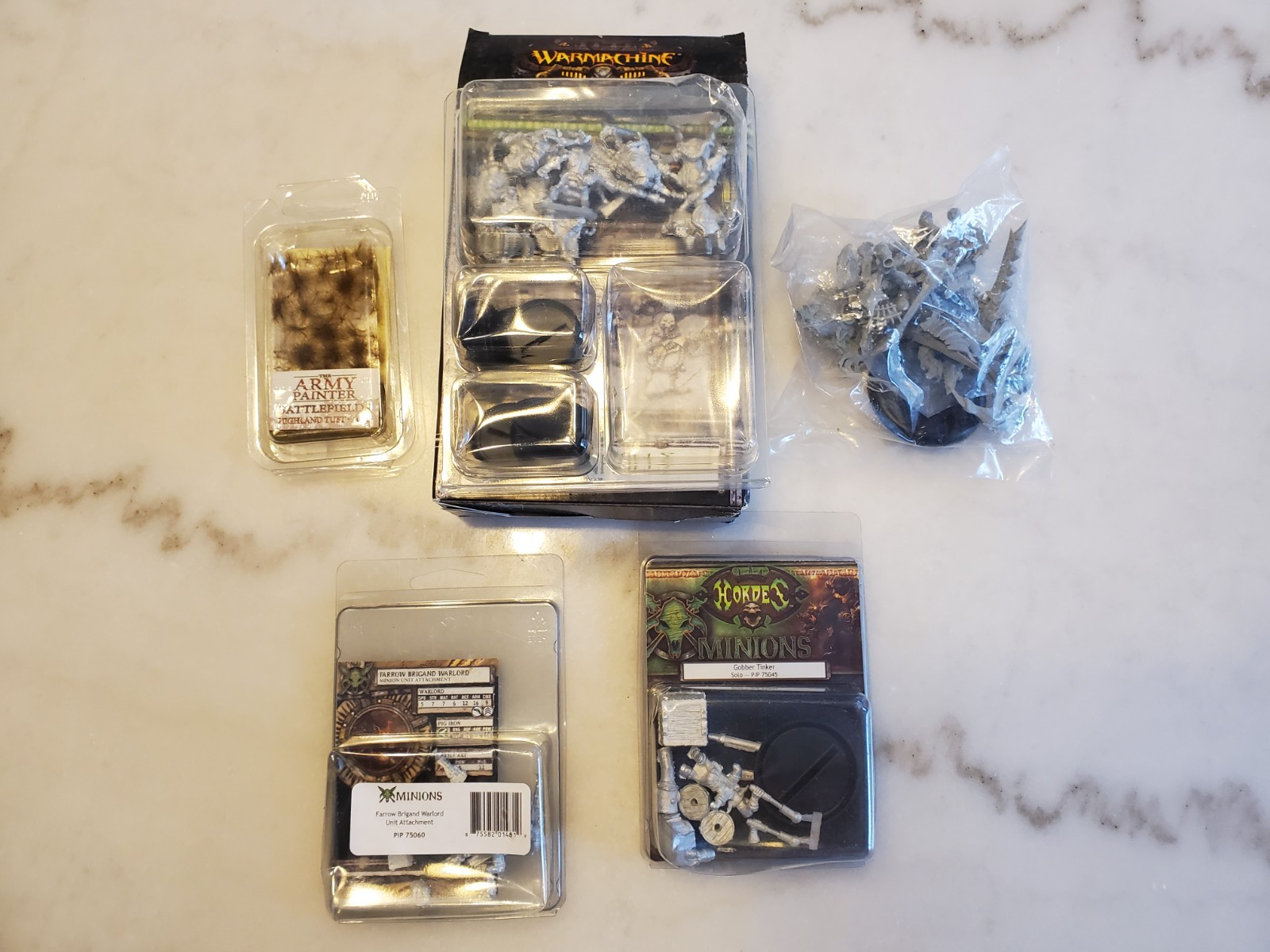 Warmachine Bane Thralls Cryx unit Gobber Tinker Solo Farrow Warlord Mix ...