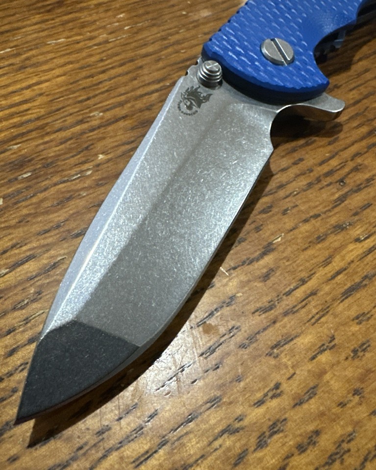 Rare Blurple Hinderer XM-18 3.5 Titanium S45VN Blue Spanto W/ Extras ...