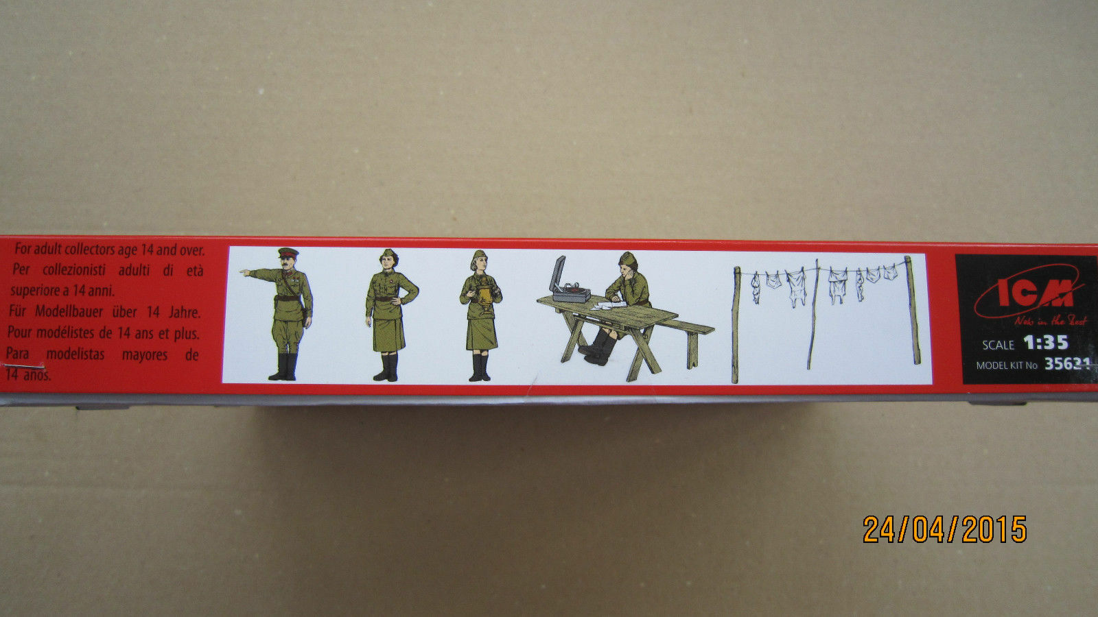 ICM 35621 - 1/35 Soviet Military Servicewomen (1939-1942), WWII scale ...