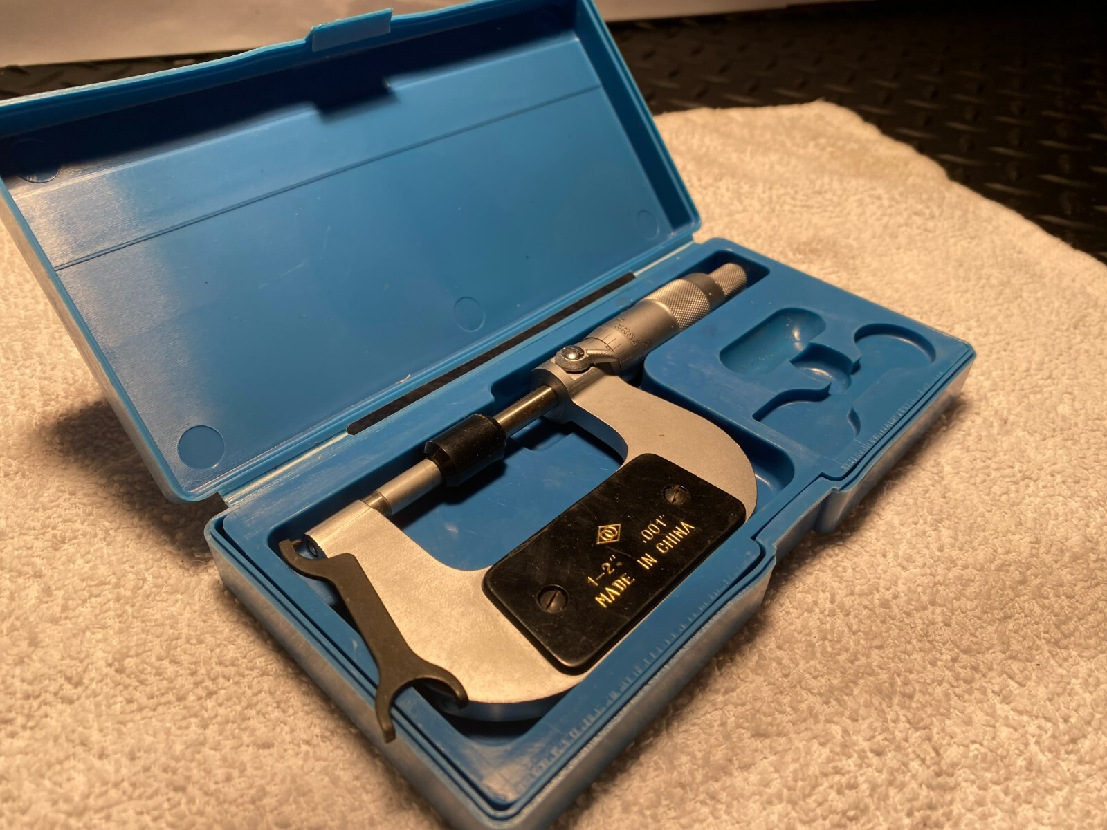 1-2'' Screw Thread Micrometer Kit 0.001'' Graduation TPI MICROMETER ...