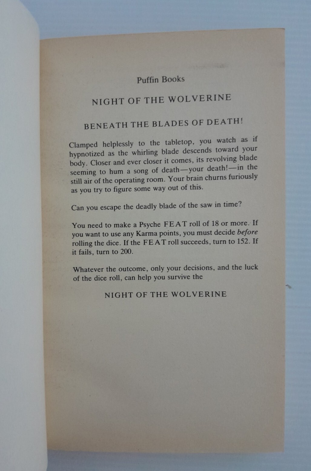 Marvel Super Heroes Wolverine Game Book 4. Paperback, Jerry Epperson ...