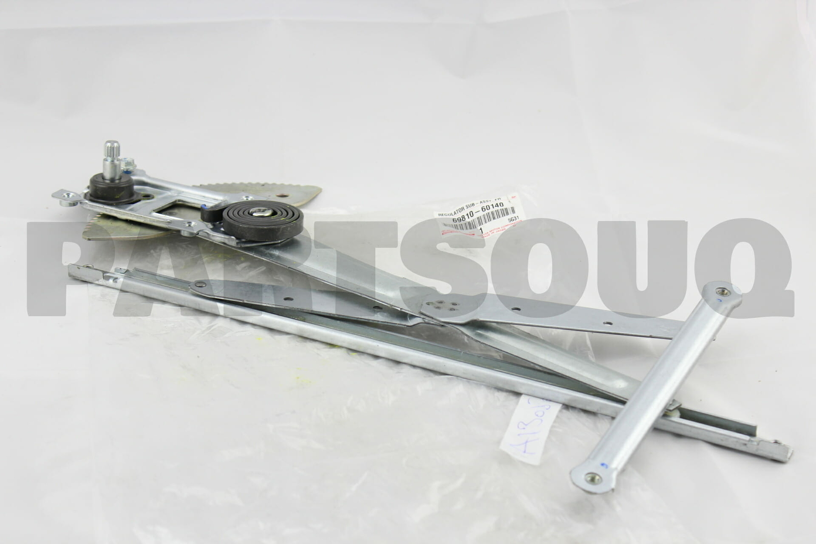 6981060140 Genuine Toyota REGULATOR SUB-ASSY, FRONT DOOR WINDOW, RH ...