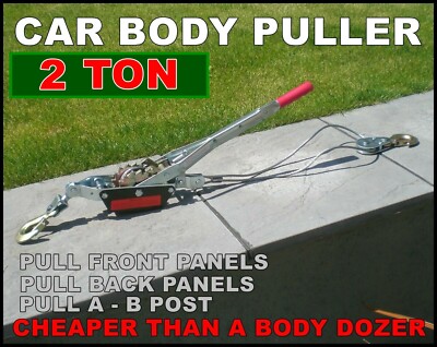 Car Puller Dozer Body Repair Chassis Dent Panel Straightener Damaged ...