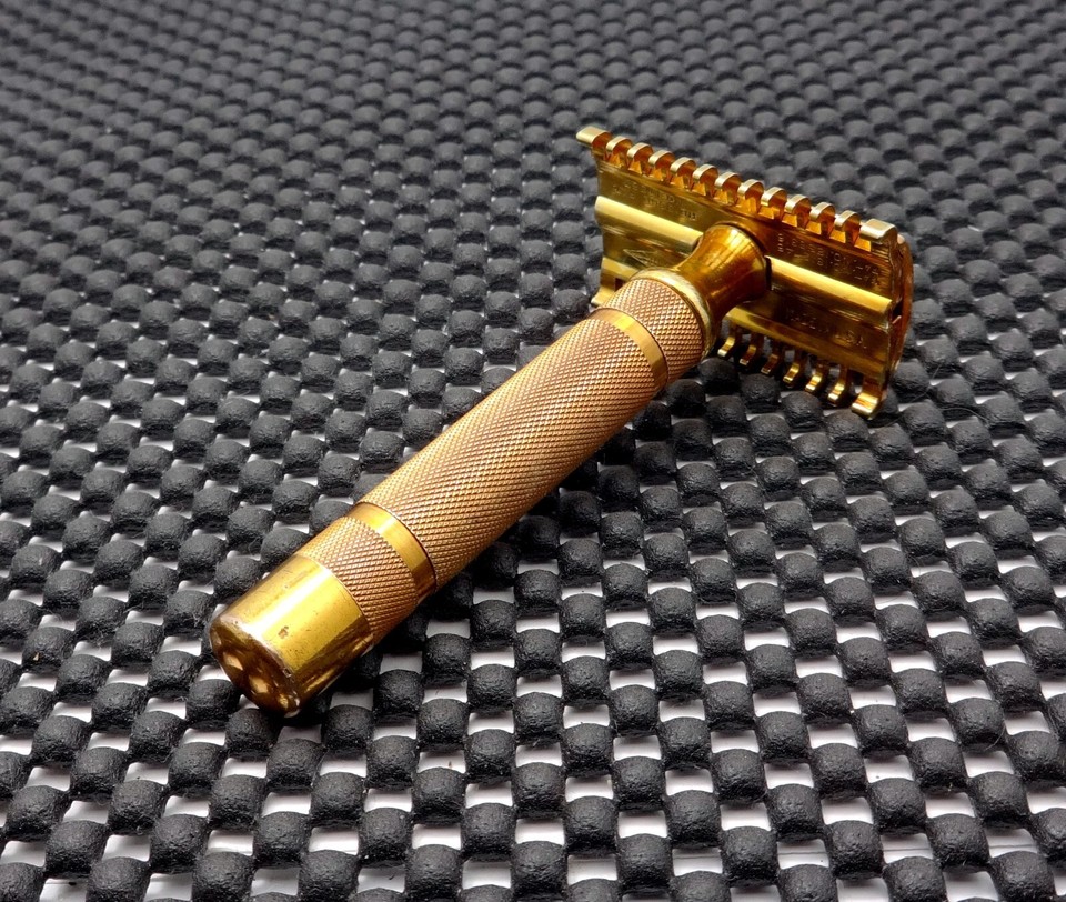 Vintage 1930's Gillette NEW Long Comb DE Safety Razor Clean! | eBay