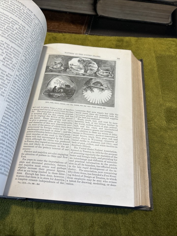 Bound Harper's New Monthly Magazine Volume 62 Dec 1880 to May 1881 ...