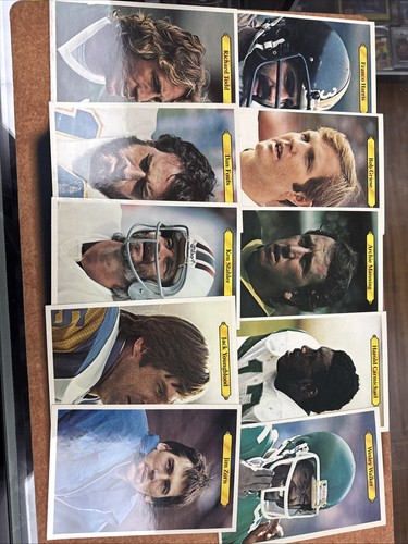 1980 Topps Super Football Complete 30 Card SET - NM+ Stars HOF Legends ...