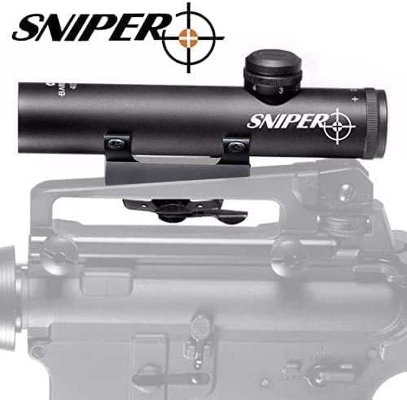 Non-Illuminated Scope MT4X20 Carry Handle Scope with BDC Turret Mil-Dot ...
